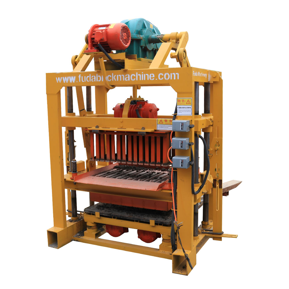 Venta de máquina de moldeo de bloques de hormigón manual pequeña QT4-40 ...